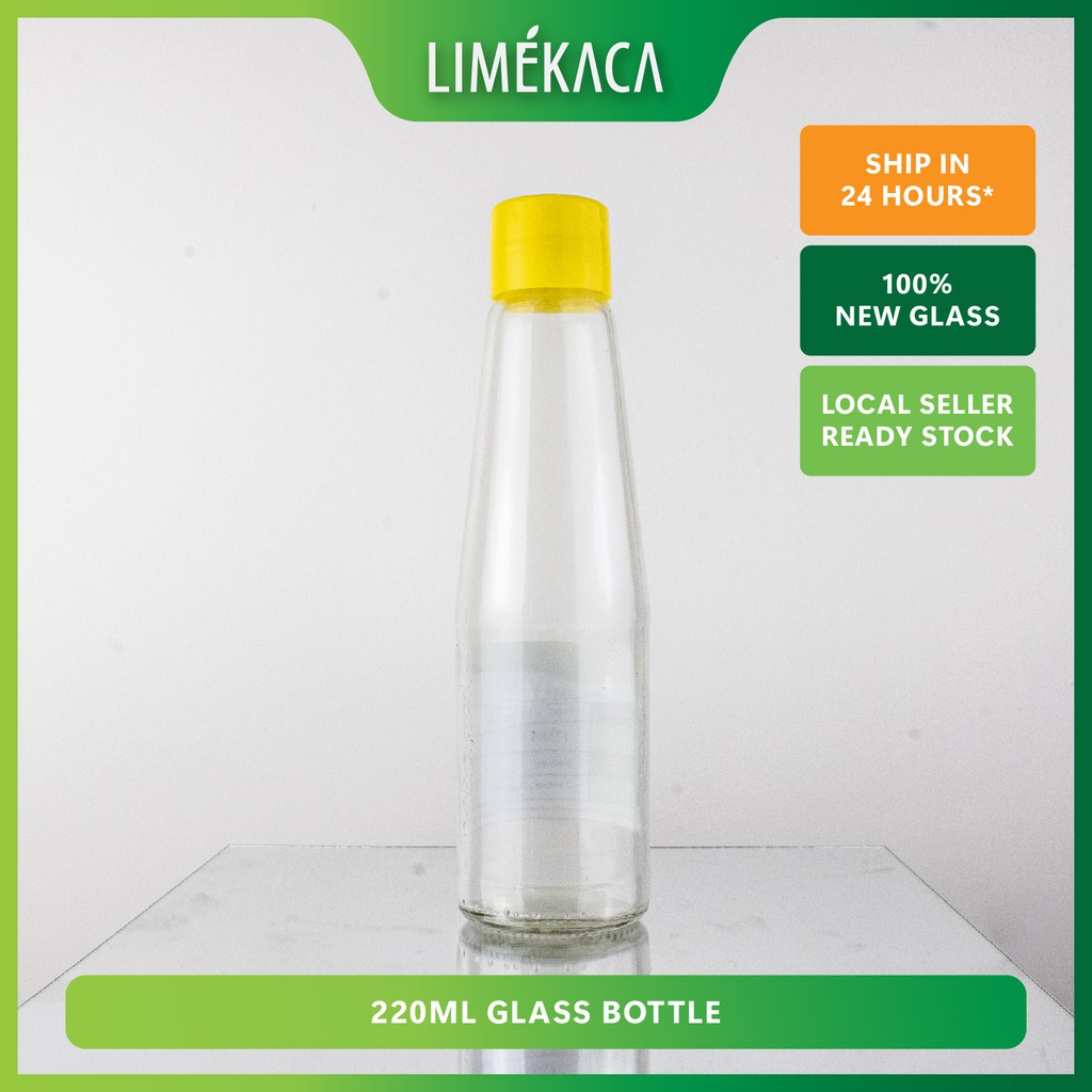💥 READY STOCK HARGA BORONG💥 220ml SR063 / JG063 Glass Bottle / Botol ...