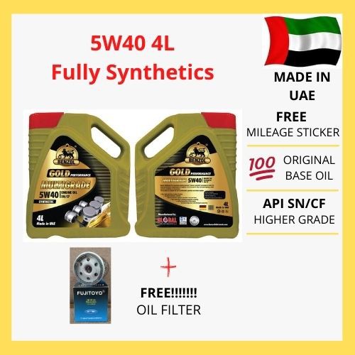 Benzol Engine Oil SAE 5w30 SN Fully Synthetic (4L) | Shopee Malaysia