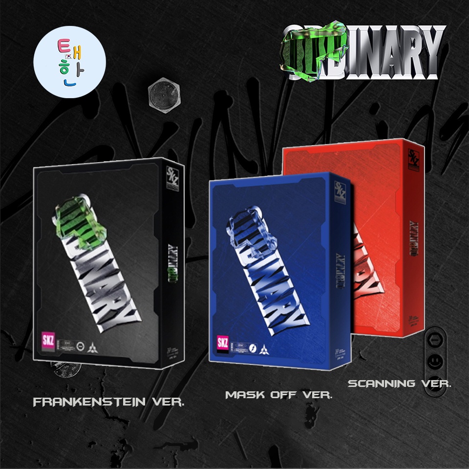 [STRAY KIDS] ODDINARY Album (FRANKENSTEIN/SCANNING/MASK OFF ver ...
