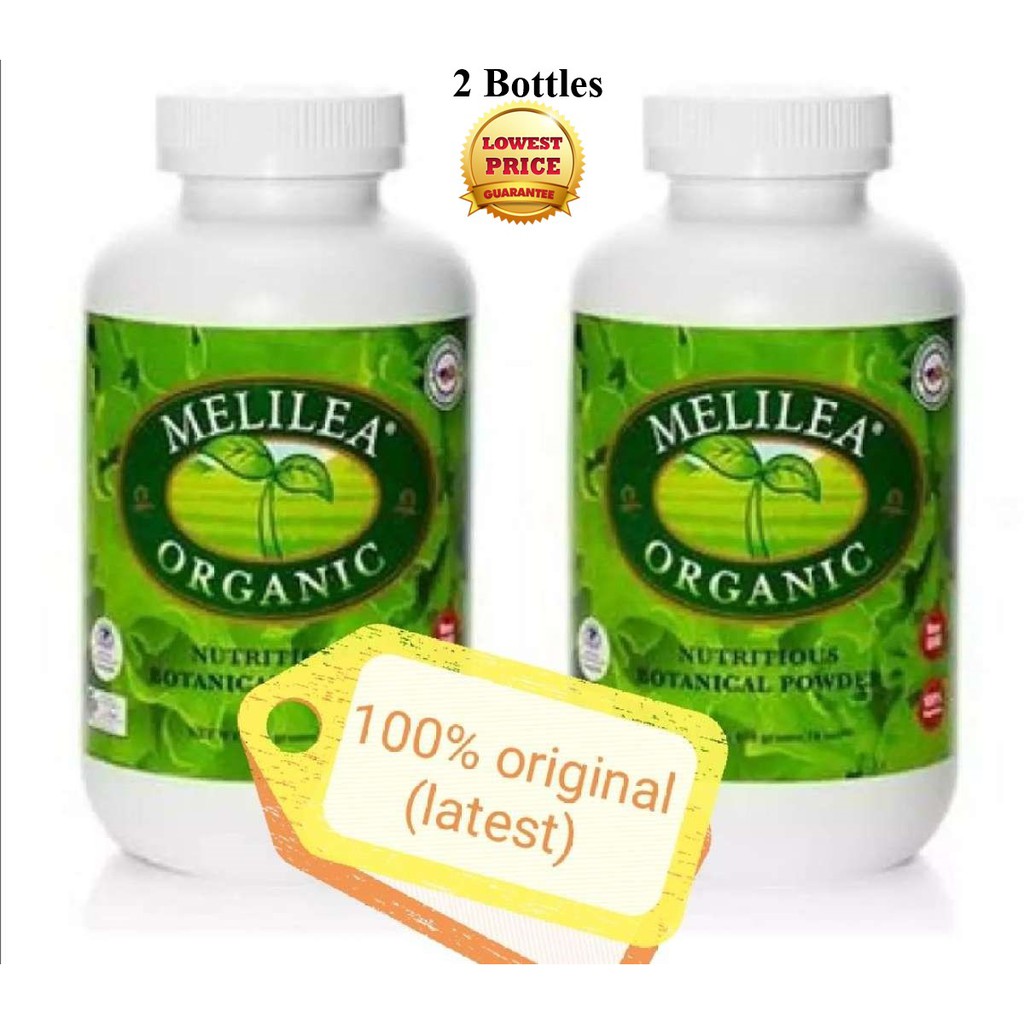 (2 Bottles) MELILEA ORGANIC BOTANICAL POWDER (EXP 04/2026) 100% ...