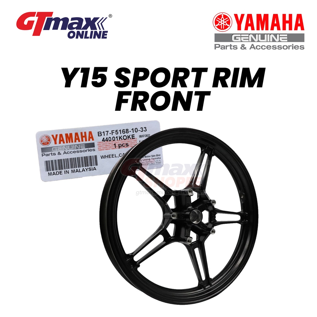 (BERANI JAMIN 100% HLY!) SPORT RIM YAMAHA Y15 V2 YAMAHA SPORT DEPAN DAN ...
