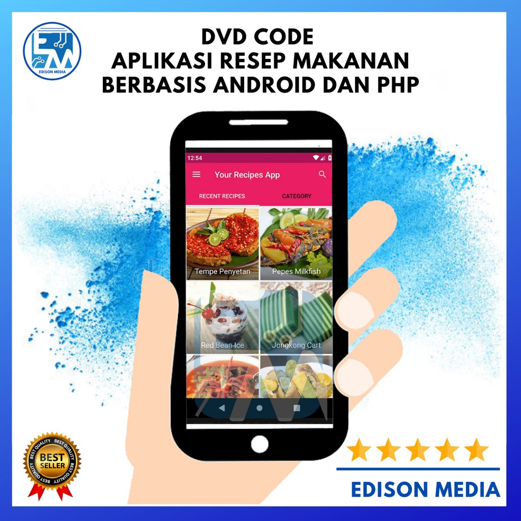 Dvd Code Android and PHP Based Food Recipe Application | Shopee Malaysia