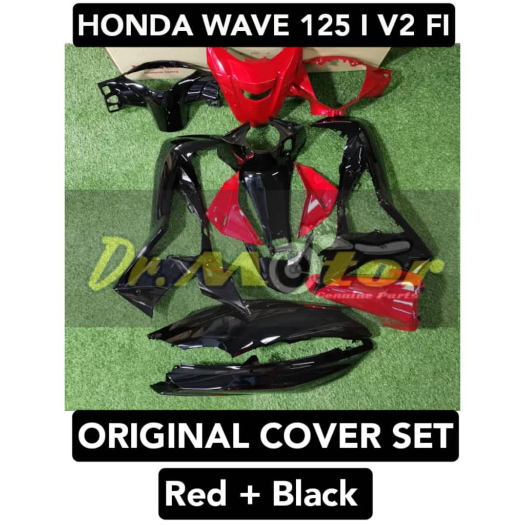 100%ORIGINAL HONDA WAVE125 I V2 Fi WAVE125I FUEL INJECTION 2018 (K73) COVERSET COVER SET BODY ...