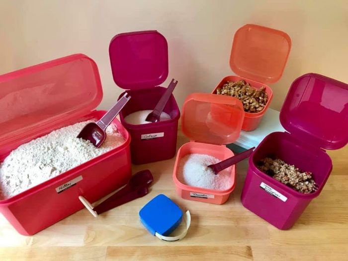 Tupperware Handy Signature Line Rectangular 980 ml Food container ...