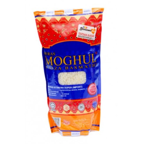 Faiza Moghul Basmathi Rice | Beras basmati 1kg/250gram/500gram | Shopee ...