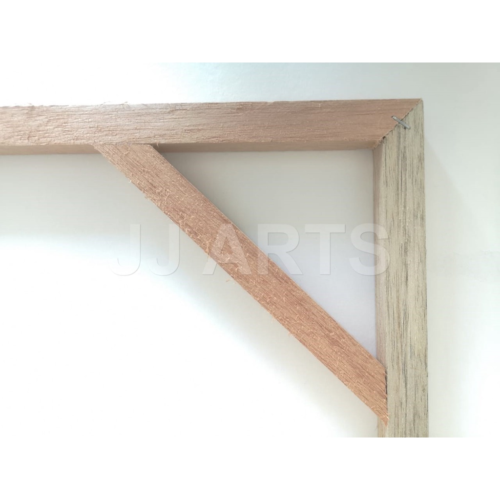 Wooden Canvas Frame / Bingkai kayu Kanvas / 帆布画框 -Solid Wood-DIY Frame ...