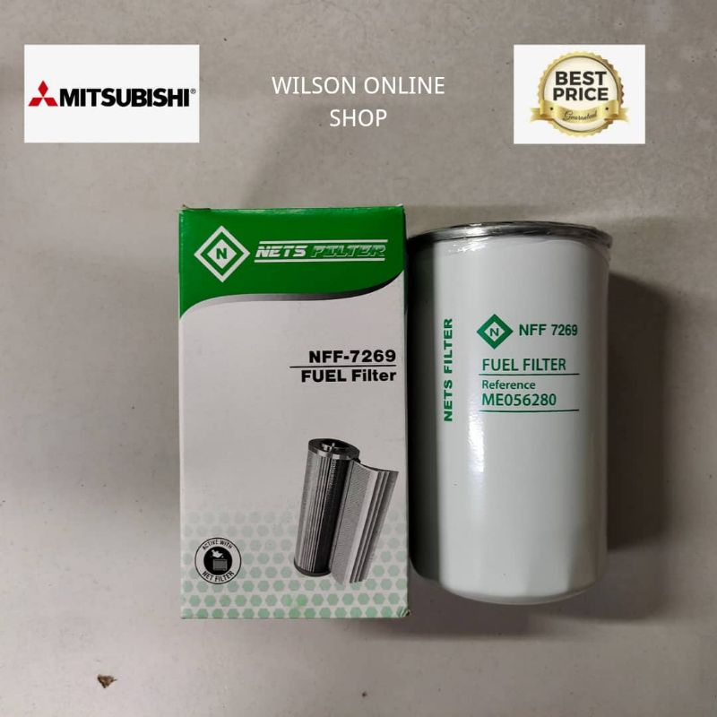 Nets Filter Diesel/Fuel filter ME056280 F-7269 Fuso 6D22,8DC9 | Shopee ...