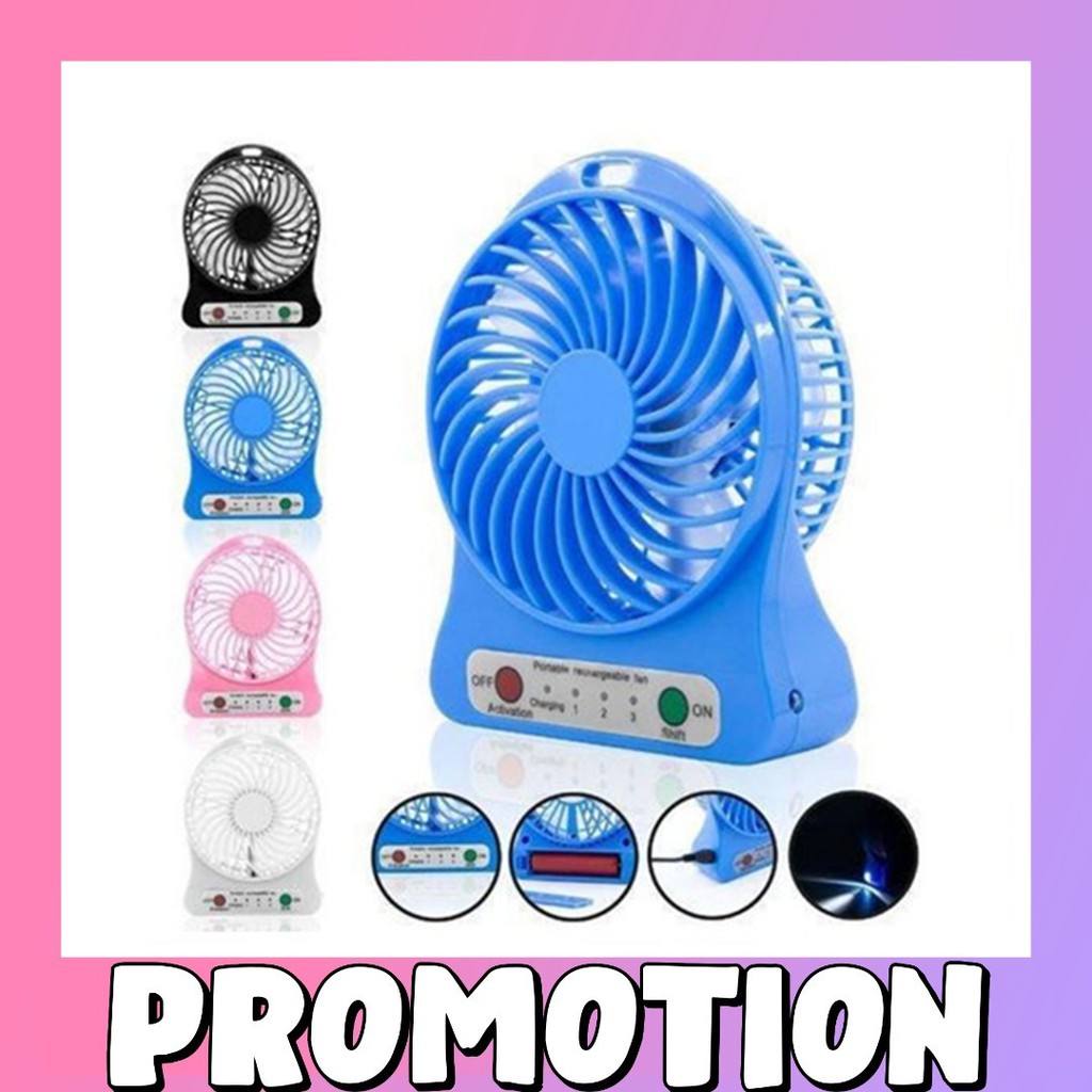 FAST SELLING Mini Fan Portable Fan Multifunctional Fan RECHARGEABLE ...