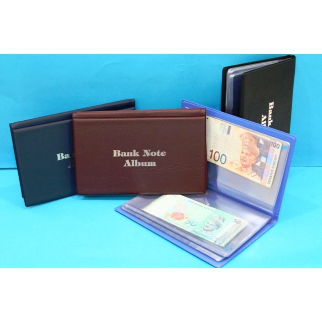 Bank Note album Note Collection Book | Shopee Malaysia