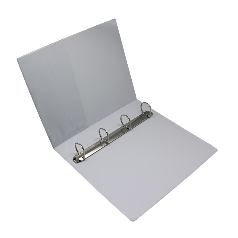 UEW PVC 4 Ring File White W/T Cover A4 40mm 2.25'' | Shopee Malaysia