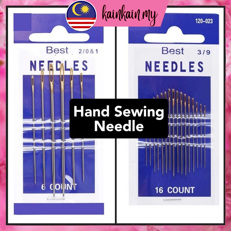 🌸 Hand Sewing Best Needle Jarum Jahit Tangan | Shopee Malaysia