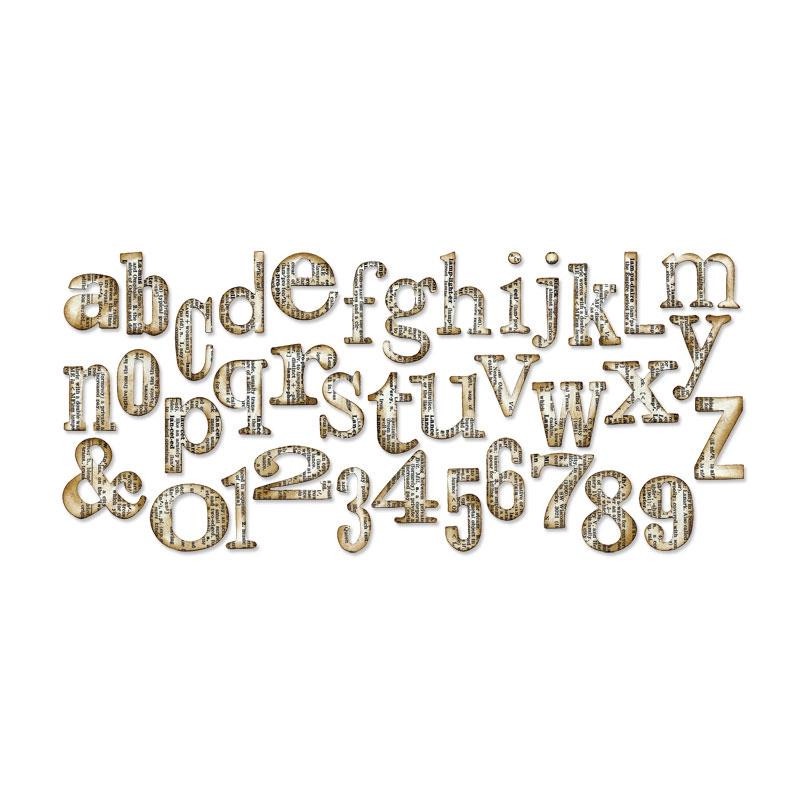 Sizzix Bigz XL Alphabet Die By Tim Holtz - Word Play | Shopee Malaysia