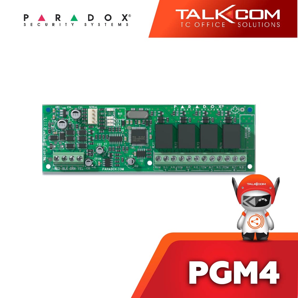[NEW] PARADOX PGM4 - 4-PGM Expansion Module | Shopee Malaysia
