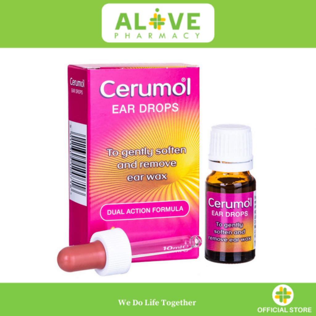CERUMOL EAR WAX SOFTENER DUAL ACTION FORMULA 10ML | Shopee Malaysia