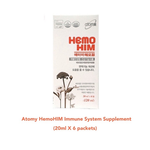 ATOMY hemohim health supplement (1box=20mlx6) | Shopee Malaysia