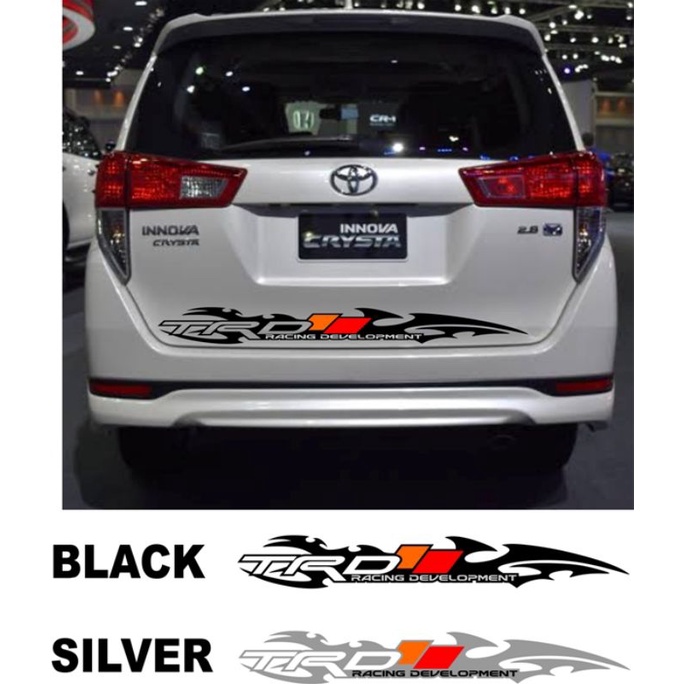 Toyota Innova Rear Sticker Design TRD TRIBAL (FIT FOR ANY MODEL ...