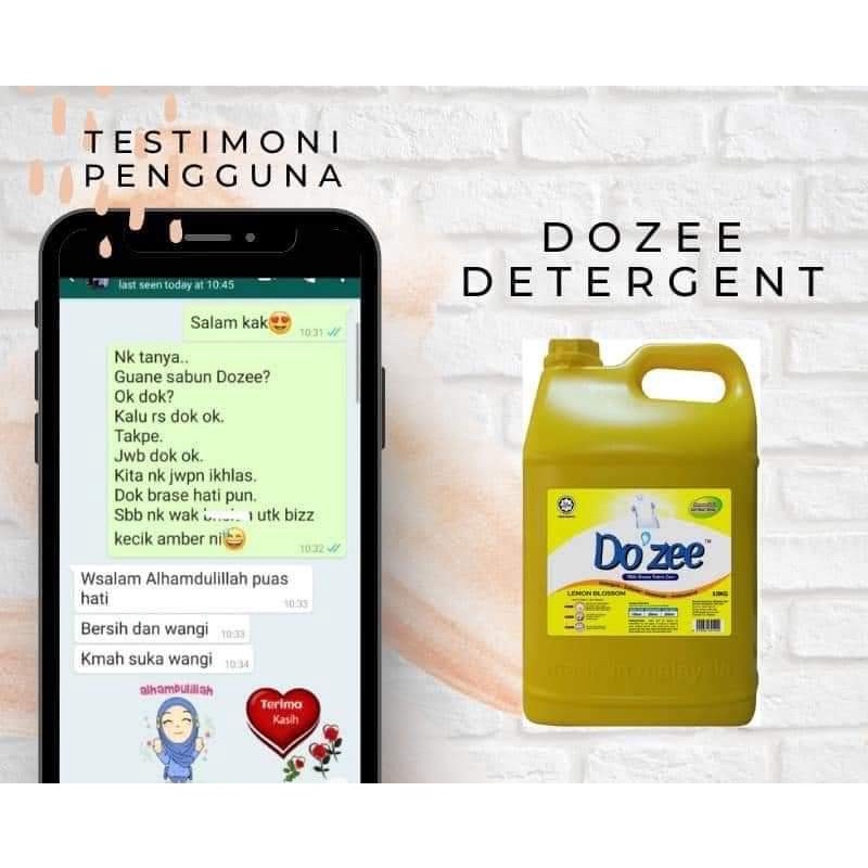 Sabun Dozee Basuh baju wangi🌸🌼🌹🍏🍋 | Shopee Malaysia