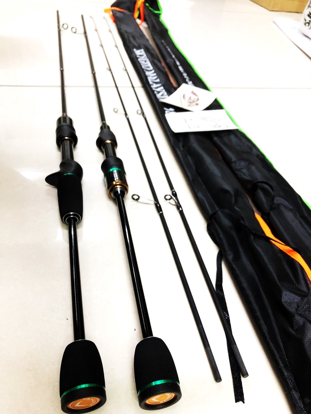 SKYGITZ MALAYSIA Artemis v2 1.8m UL Fishing Rod Solid Tip Micro-jigging ...