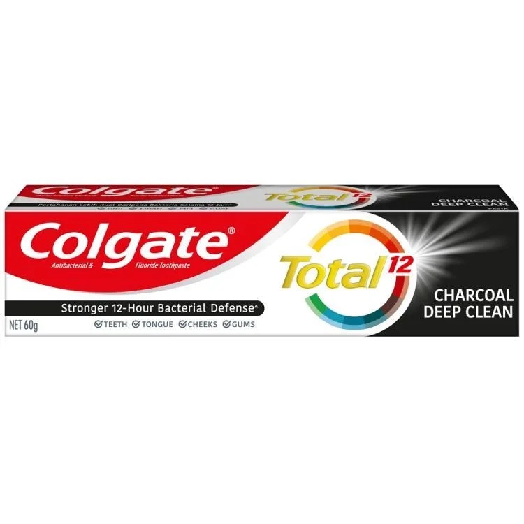 Colgate Total Charcoal Deep Clean Toothpaste 60g (G) | Shopee Malaysia