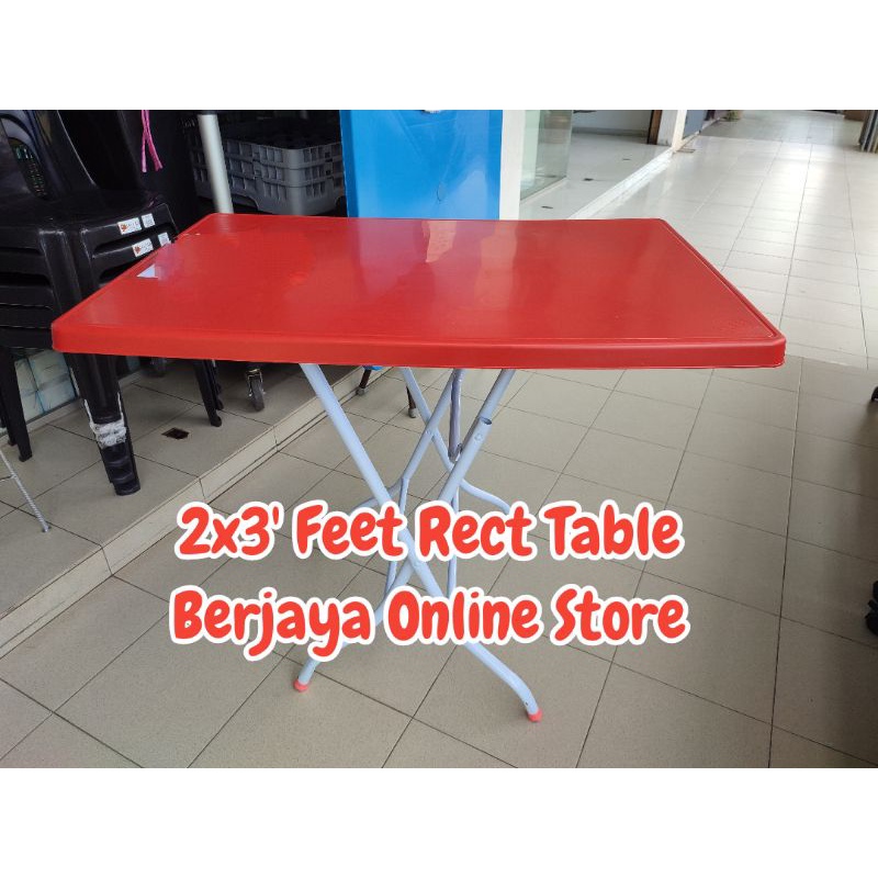 2x3' Feet Rect Table Twin Dolphins | Shopee Malaysia