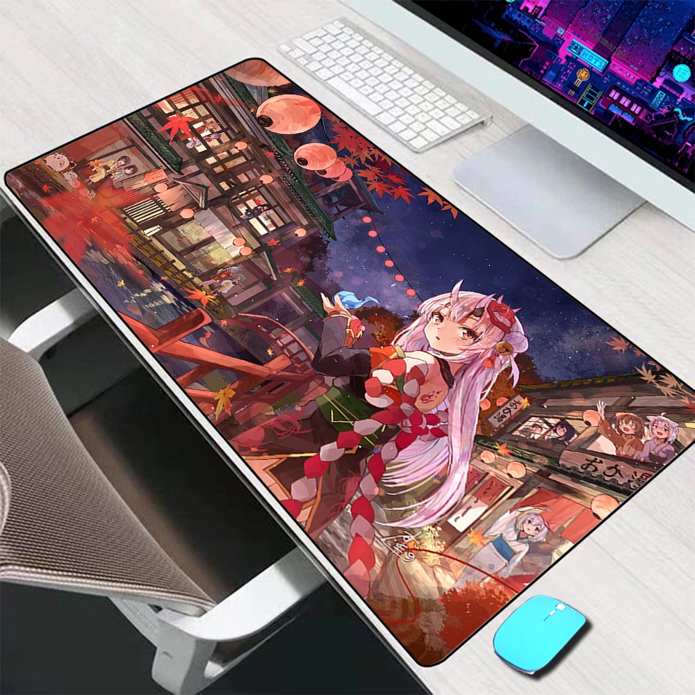 Nakiri Ayame Hololive Mouse Pad Large Gaming Accessories Mouse Mat ...