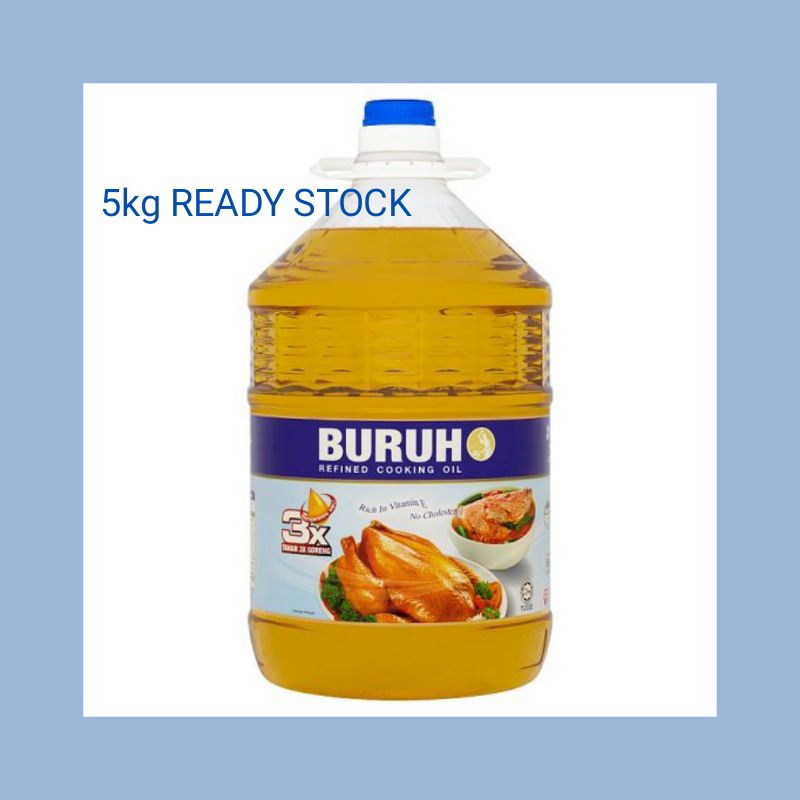 💥READY STOCK💥 Buruh Refined Cooking Oil (5Kg) | Shopee Malaysia