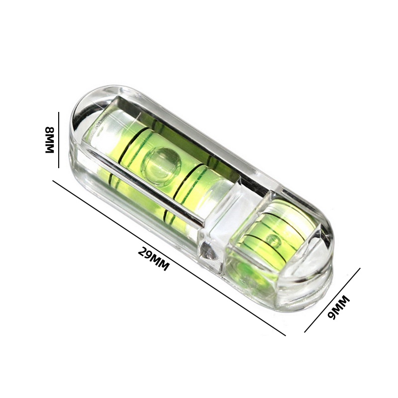 High-Precision Transparent Spirit Level Mini Bubble Balancer Layout ...
