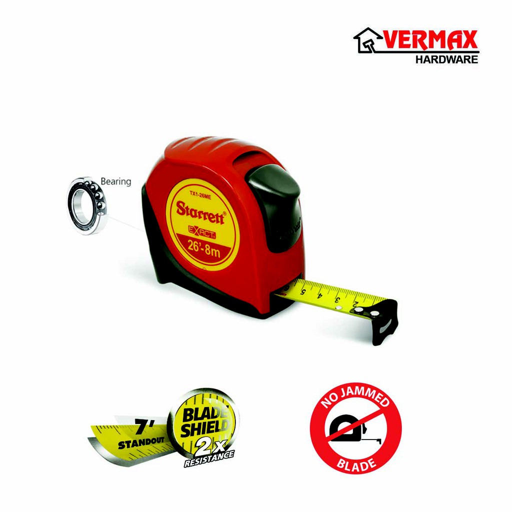 Starrett 100 ft tape measure store