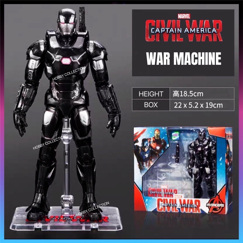 War Machine Action Figures Original ZD TOYS War Machine Silver War ...