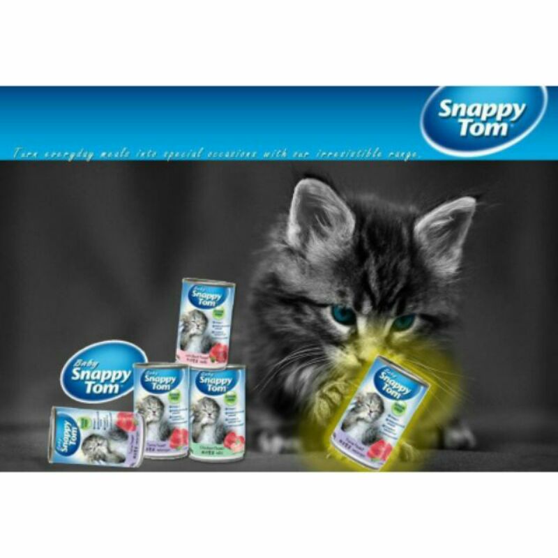 Baby Snappy Tom Chicken Feast / Tuna Feast / Beef Feast 150g | Shopee ...