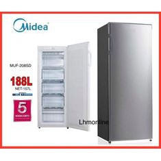 MIDEA KHIND HITEC UPRIGHT FREEZER FROST FREE 188L MUF-208SD UF-163 UF ...