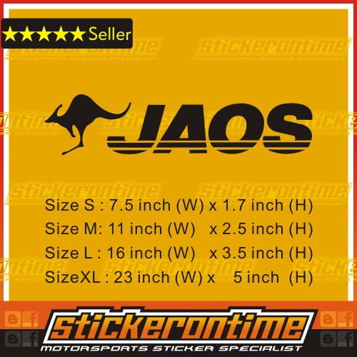 Sticker 4x4 JAOS STIKER OFF ROAD offroad | Shopee Malaysia