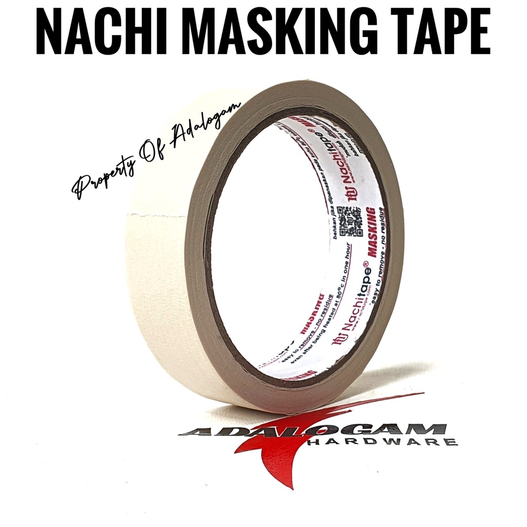 Nachi Masking Tape 1 Inch - Paper Duct Tape | Shopee Malaysia