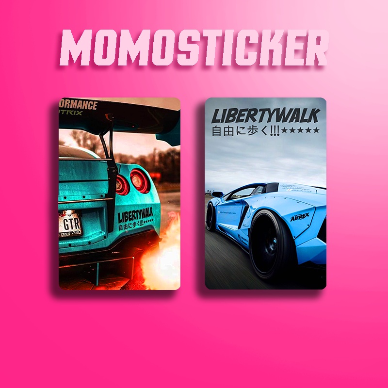 LIBERTY WALK/LB WALK/JDM/GTR🔥TOUCH N GO Sticker🔥Card Sticker🔥ATM ...