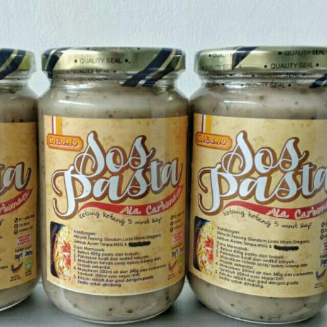 🔥🔥SOS PASTA ALA CARBONARA @ BOLOGNASE BY CIK BIBAH 🔥🔥 | Shopee Malaysia