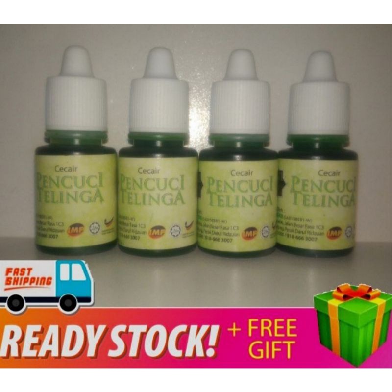 🔥Original🔥Pencuci Telinga As Syifa Herb Ubat Cuci Telinga + Freegift ...