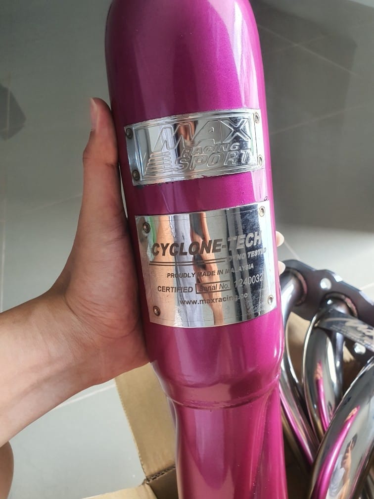 Max Racing Exhaust Cyclone Tech Resonator (Sport Bullet) 1.6”/2 ...