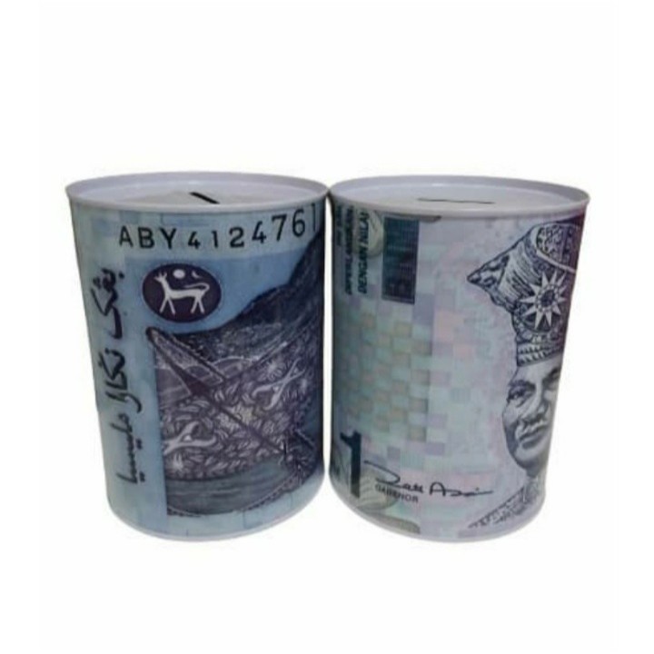 Tabung Tin Duit Kertas Ringgit Malaysia | Shopee Malaysia