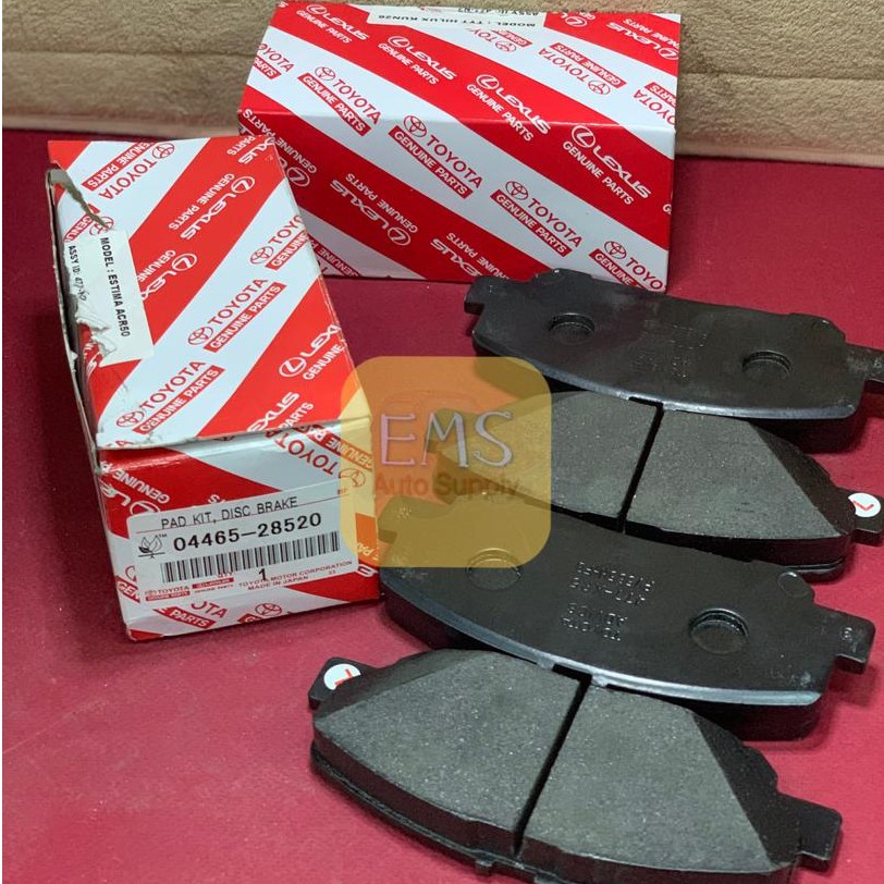 TOYOTA VELLFIRE 2.4/3.5 2008-2014 FRONT BRAKE PAD (04465-28520 ...