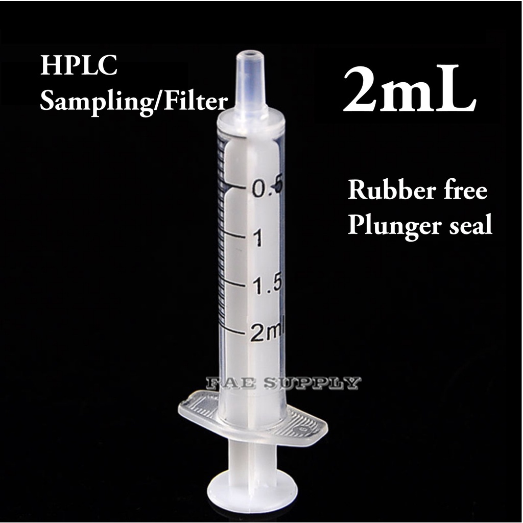 Syringe Picagari PP/PE plunger HPLC sampling rubber free medical ...