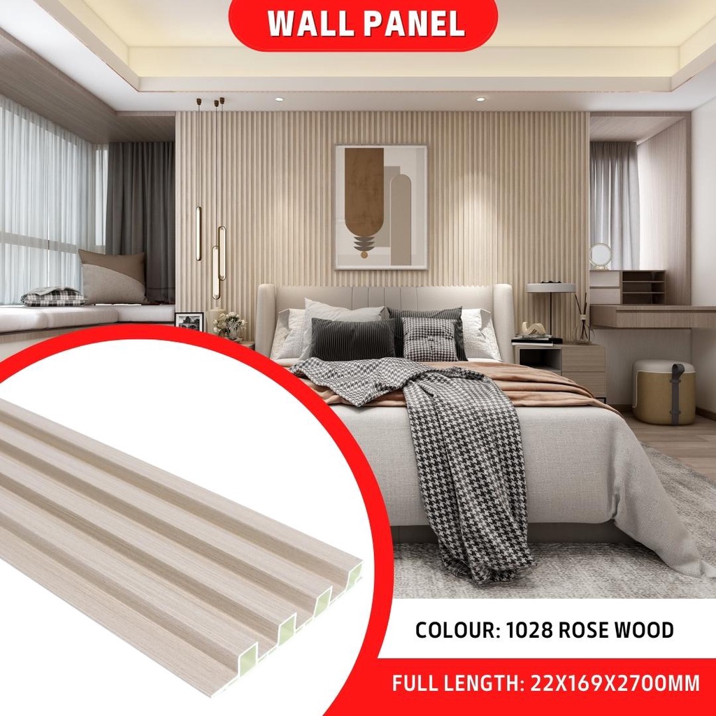 Primelay (1.45m)Wall Panel & PVC L-Profile for Home Living Decor-6 ...