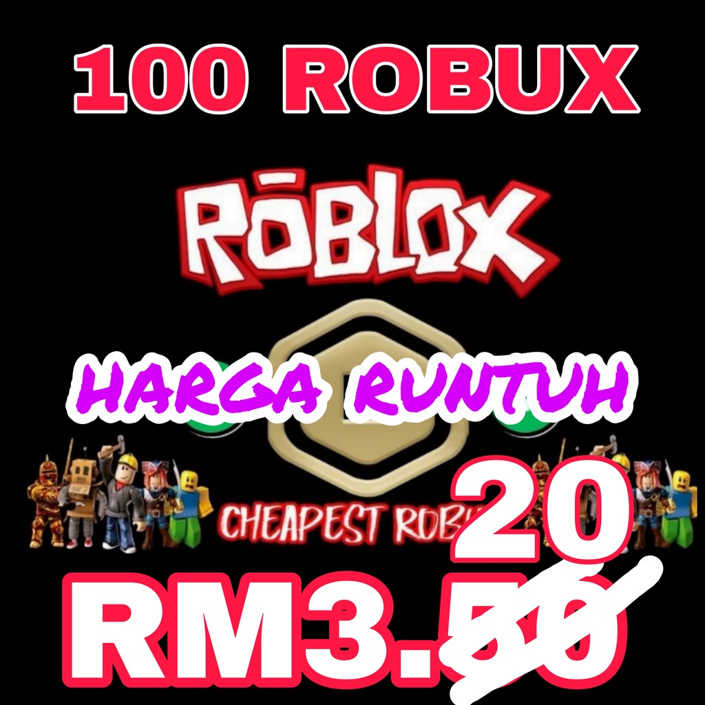 HARGA RUNTUH 🔥ROBUX ROBLOX MURAH🔥 DENGAN MEMBELI GAME PASS - 5 DAYS ...