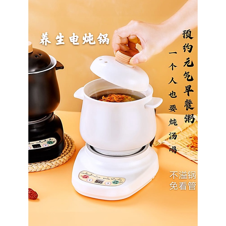 1.2L Zheng Shan Multifunctional Mini Electric Smart Stew Pot 正山智能养生炖煲 ...