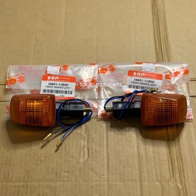 SUZUKI TX150 TXR150 PANTHER WINKER LAMP SET SIGNAL SET LAMPU SIGNAL SET THAI SUZUKI | Shopee ...