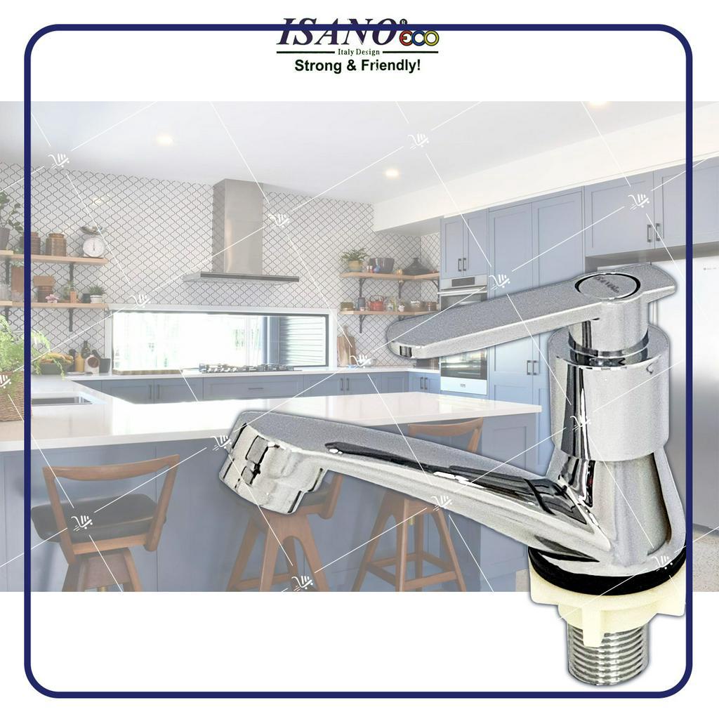 8380BI ISANO ECO 15mm Basin Pillar Water Tap for Bathroom / Kitchen ...