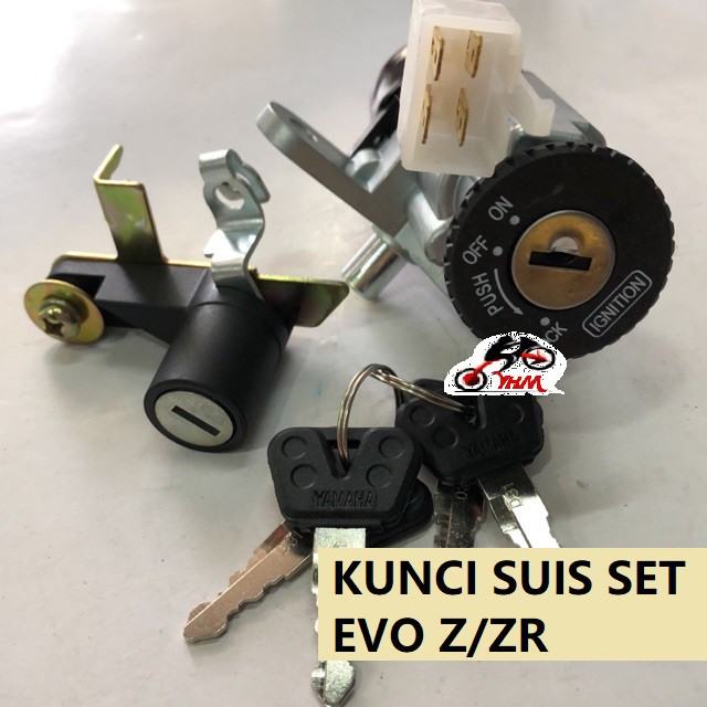 Demak EvoZ/EvoZR main switch set / ignition Suis Kunci set | Shopee Malaysia