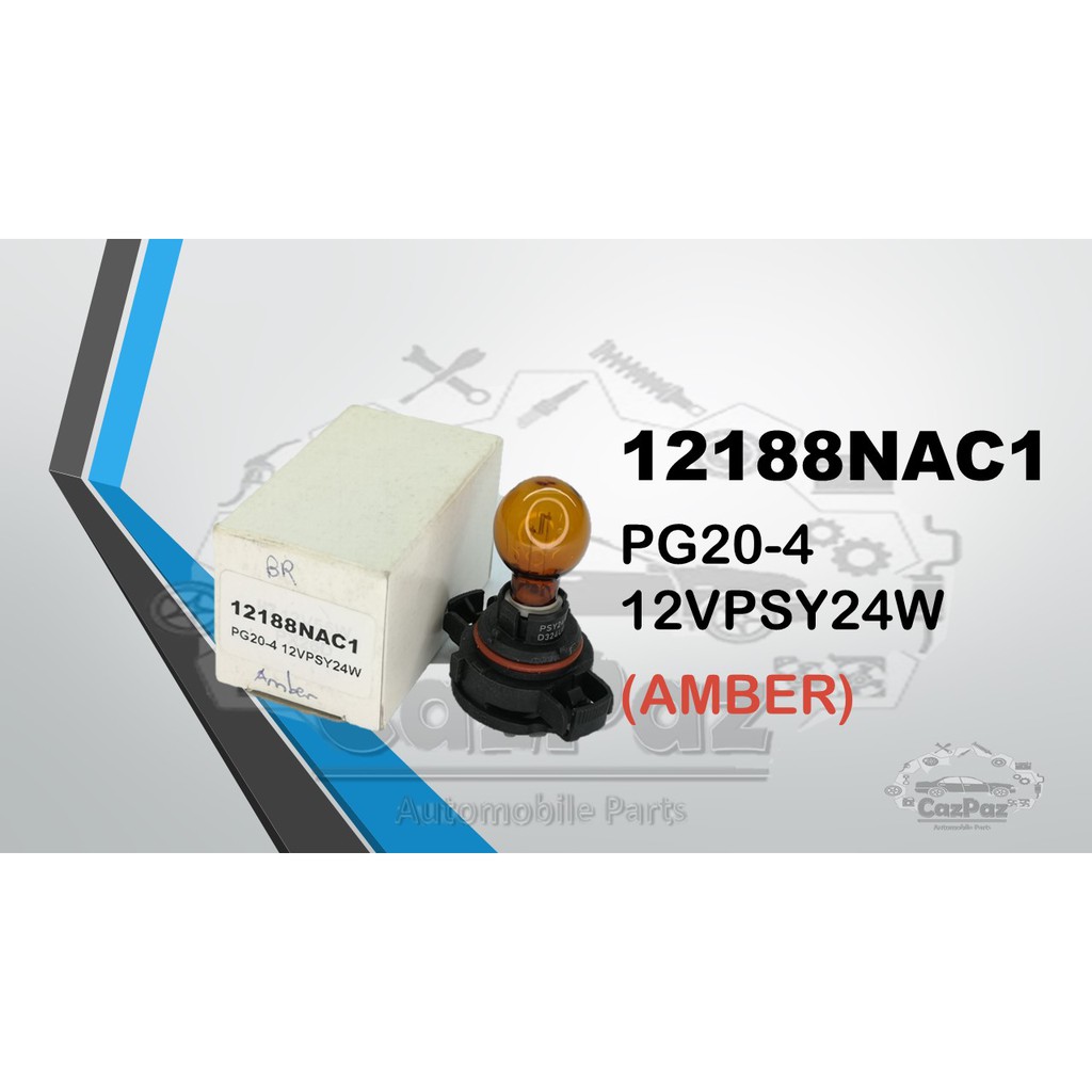 PHILIPS 12188NAC1 12V PSY24W (AMBER) LIGHT BULB | Shopee Malaysia