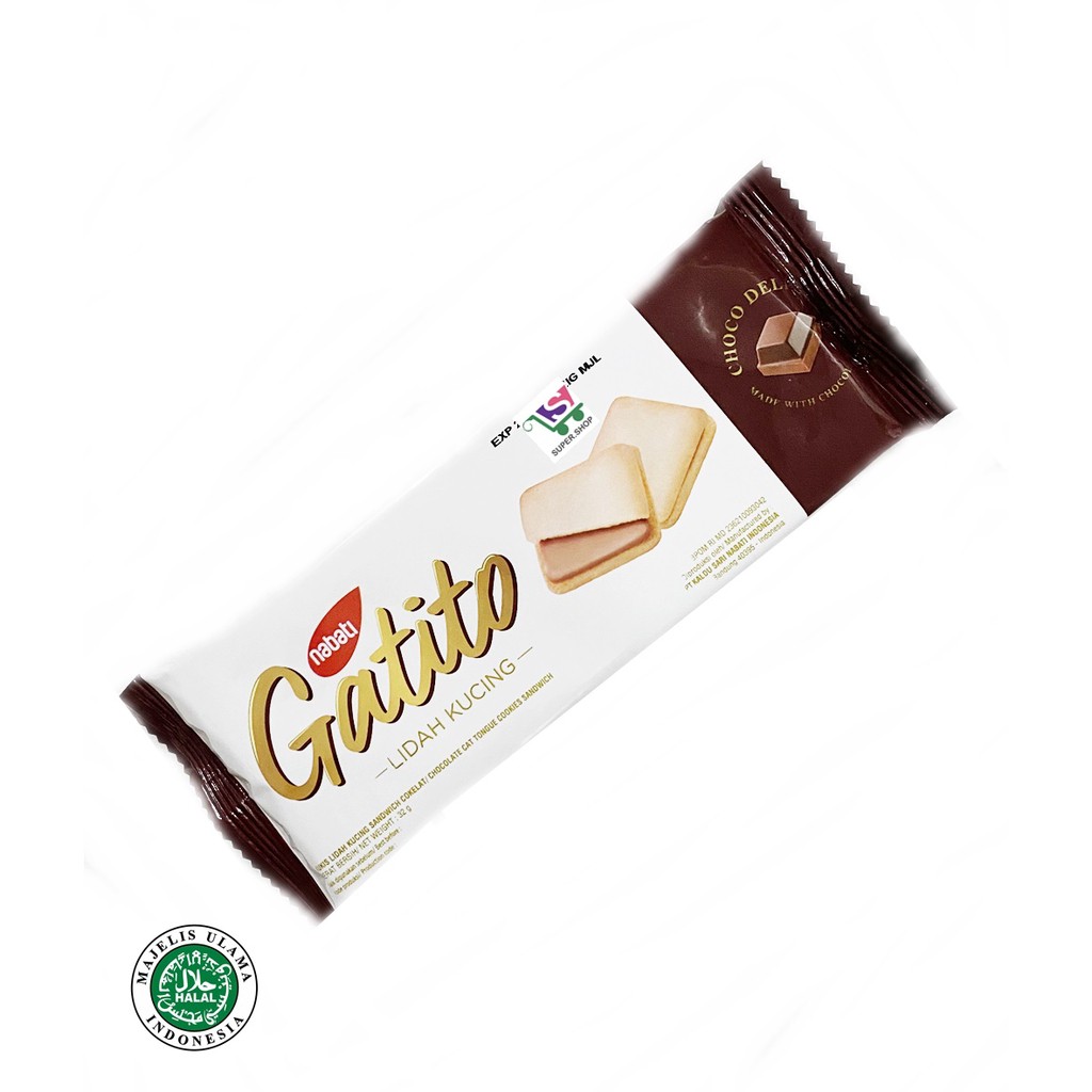 Nabati Gatito Cat Tongue Chocolate 128g | Shopee Malaysia
