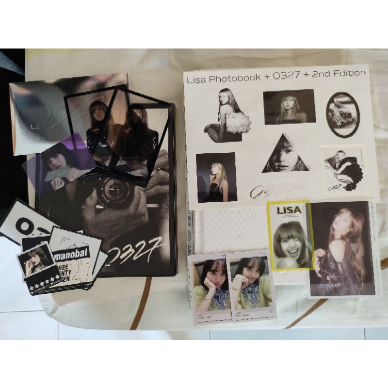BLACKPINK LISA PHOTOBOOK 0327(1st+2nd edition) | Shopee Malaysia