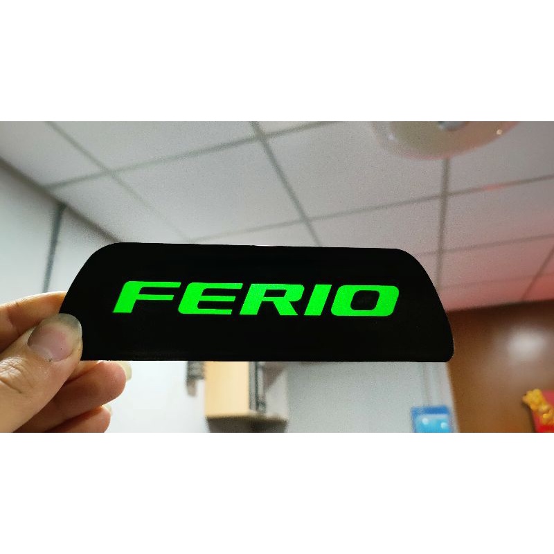ferio 3rd brake light custom plate | Shopee Malaysia